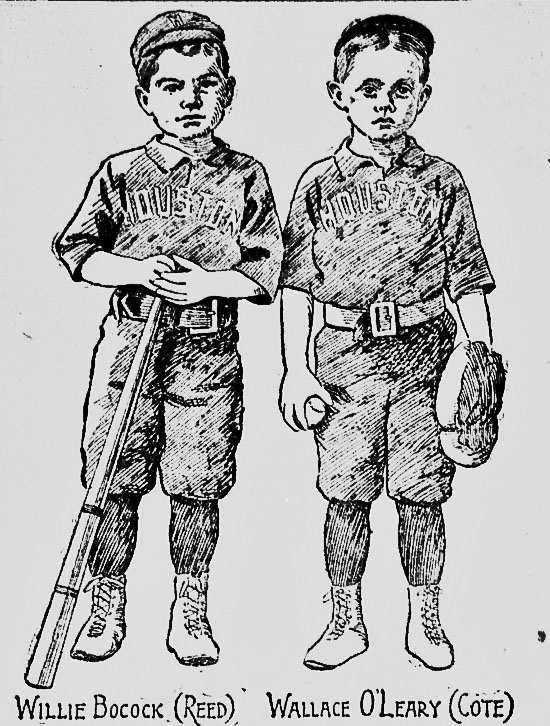 Two Young Fans of the 1897 Houston Buffs | The Pecan Park Eagle