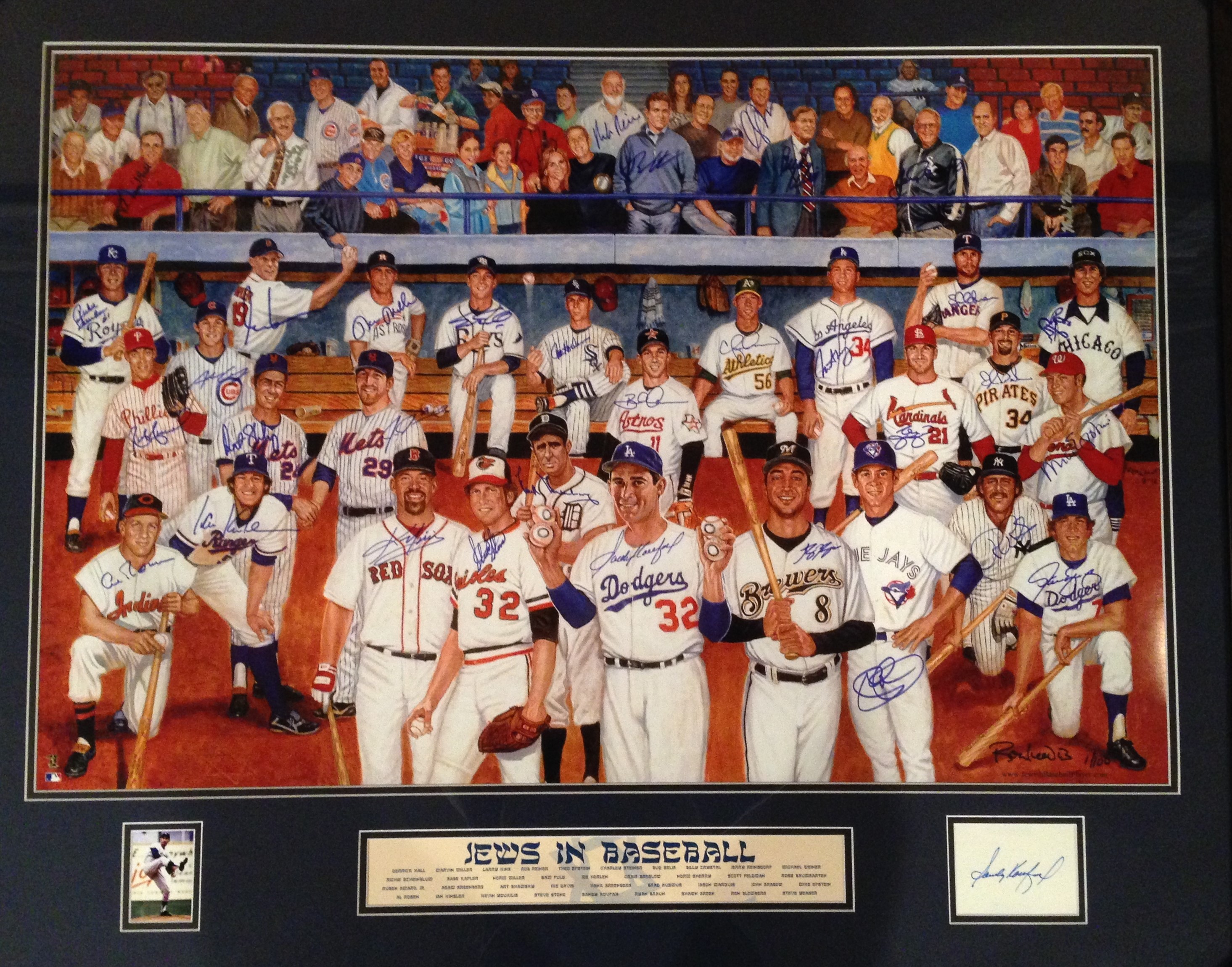 4. Jews in Baseball Lithograph | The Pecan Park Eagle