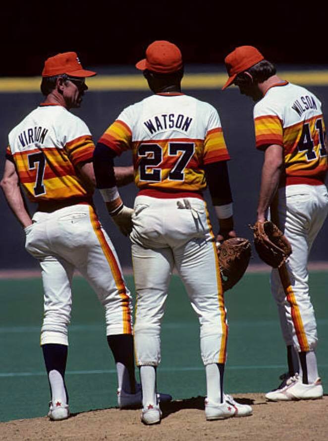 7. Bob Watson with Bill Virdon and Gary Wilson, 1979 | The Pecan Park Eagle